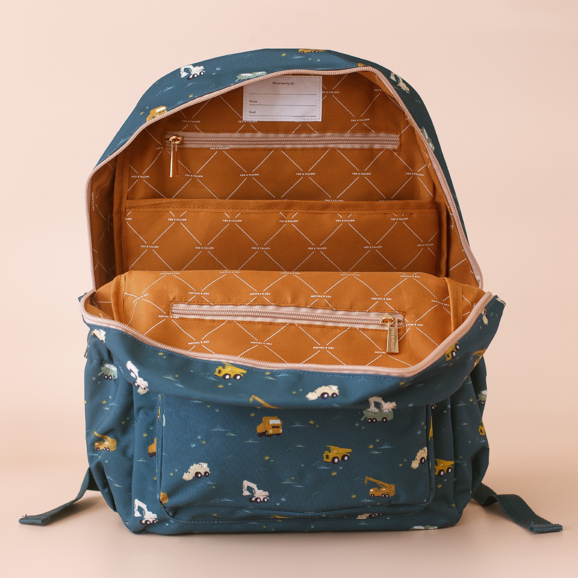 Trucks Backpack - 20L - Toddler Backpack, Kindy Backpack, Pre-school ...