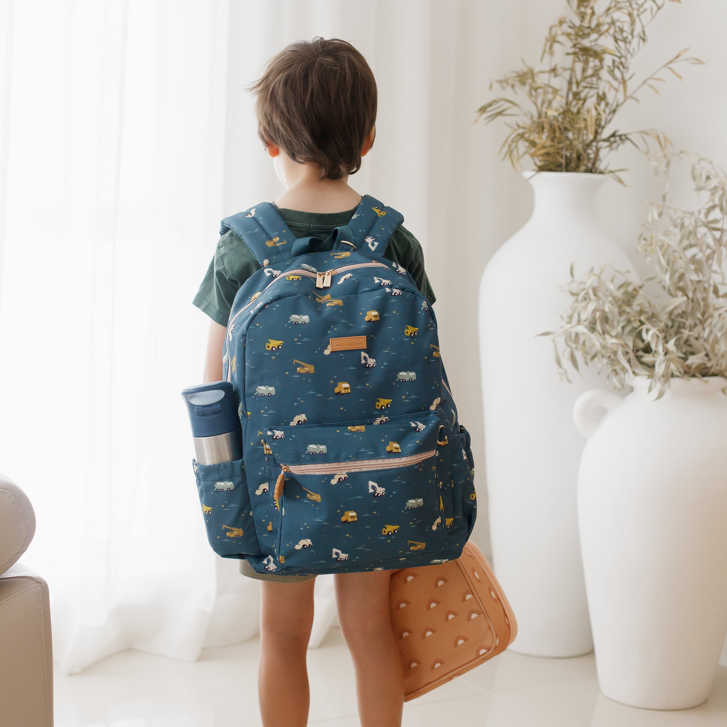 Trucks Backpack - 20L - Toddler Backpack, Kindy Backpack, Pre-school ...