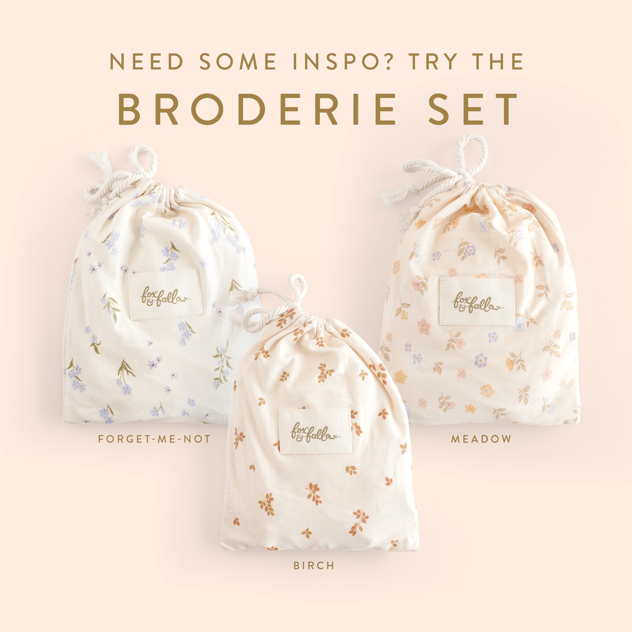 Cot Bundle - 3 Pack– Fox & Fallow