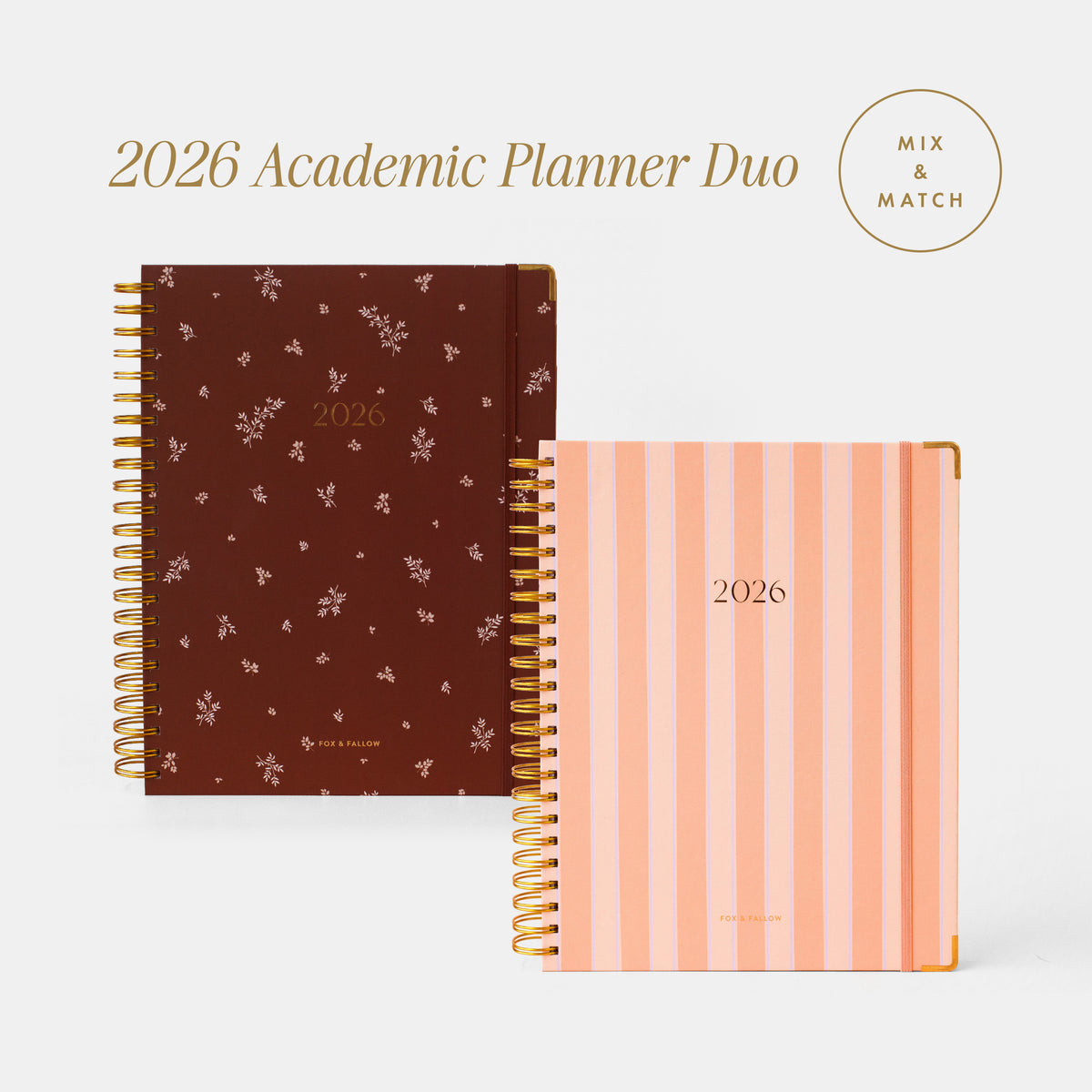 2026 Planners & Calendars– Fox & Fallow