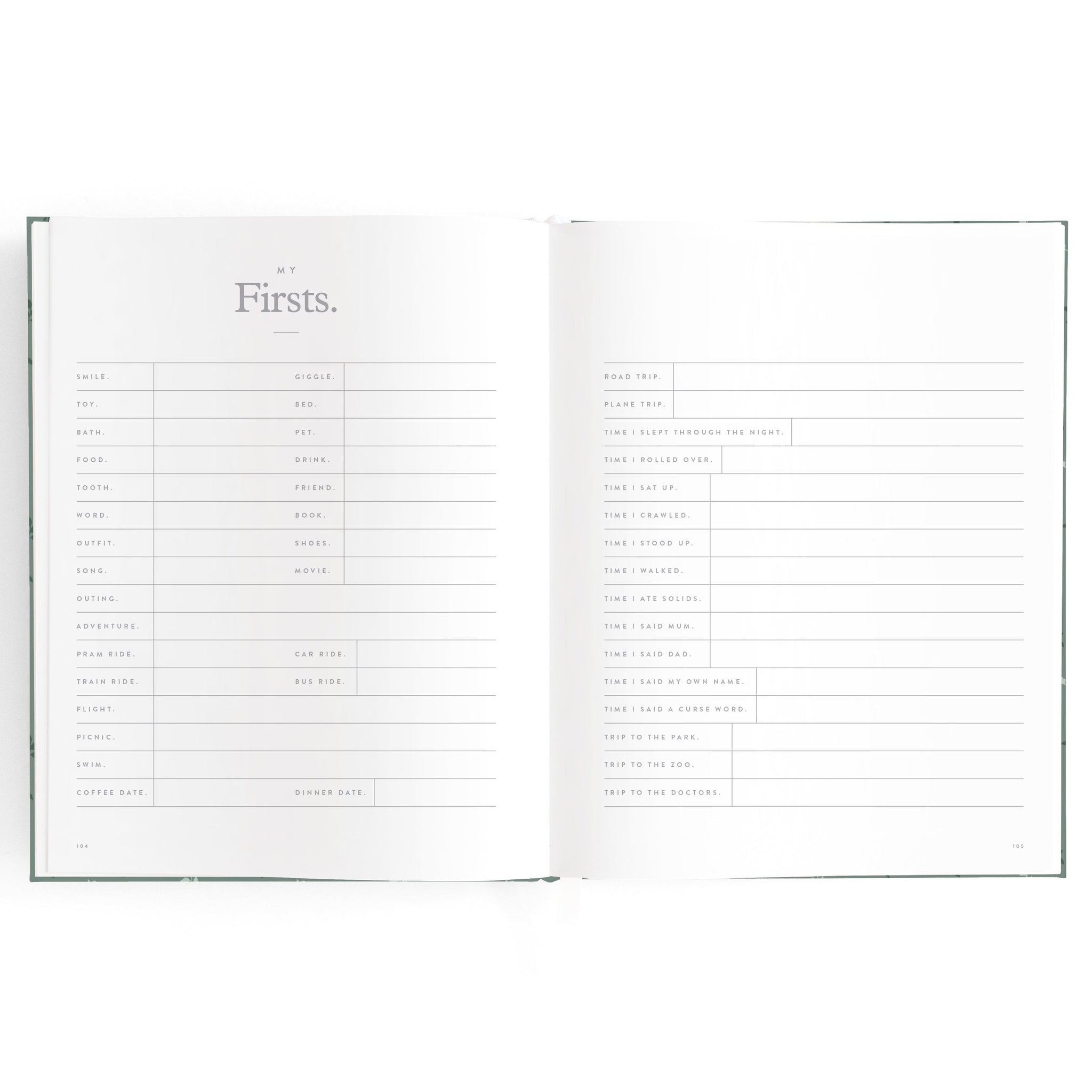 Baby Book Pine– Fox & Fallow