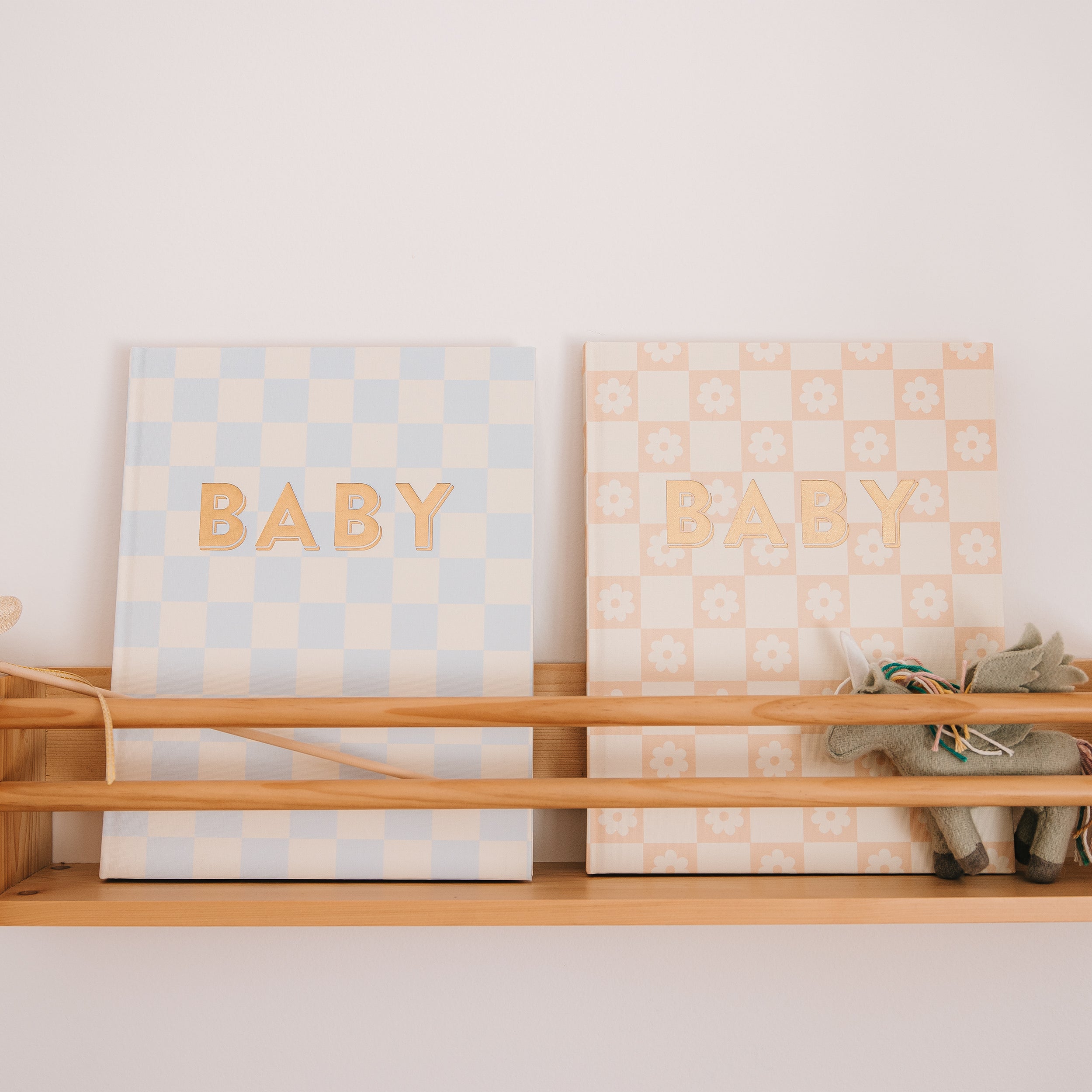 Baby Book Daisy Grid - Baby Journal Daisy Grid– Fox & Fallow