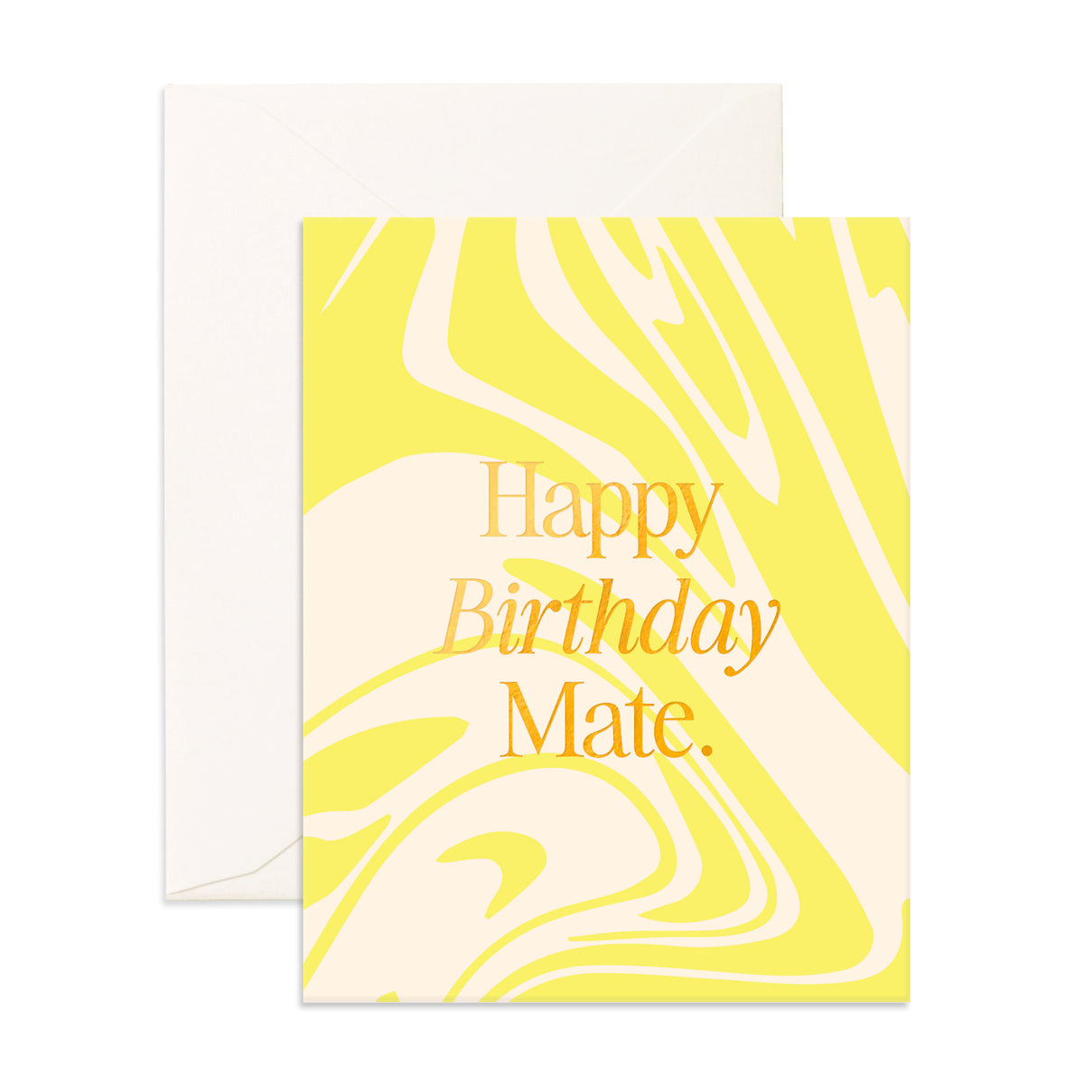 Birthday Mate Acid Wash Greeting Card– Fox & Fallow