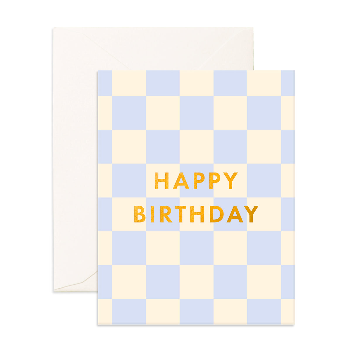 Birthday Powder Check Greeting Card– Fox & Fallow