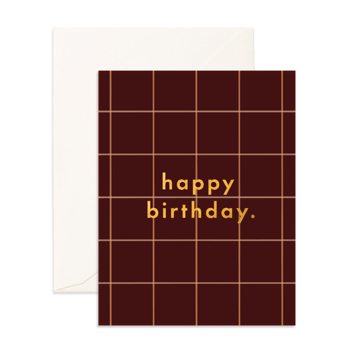 Birthday Raspberry Plaid Greeting Card – Fox & Fallow