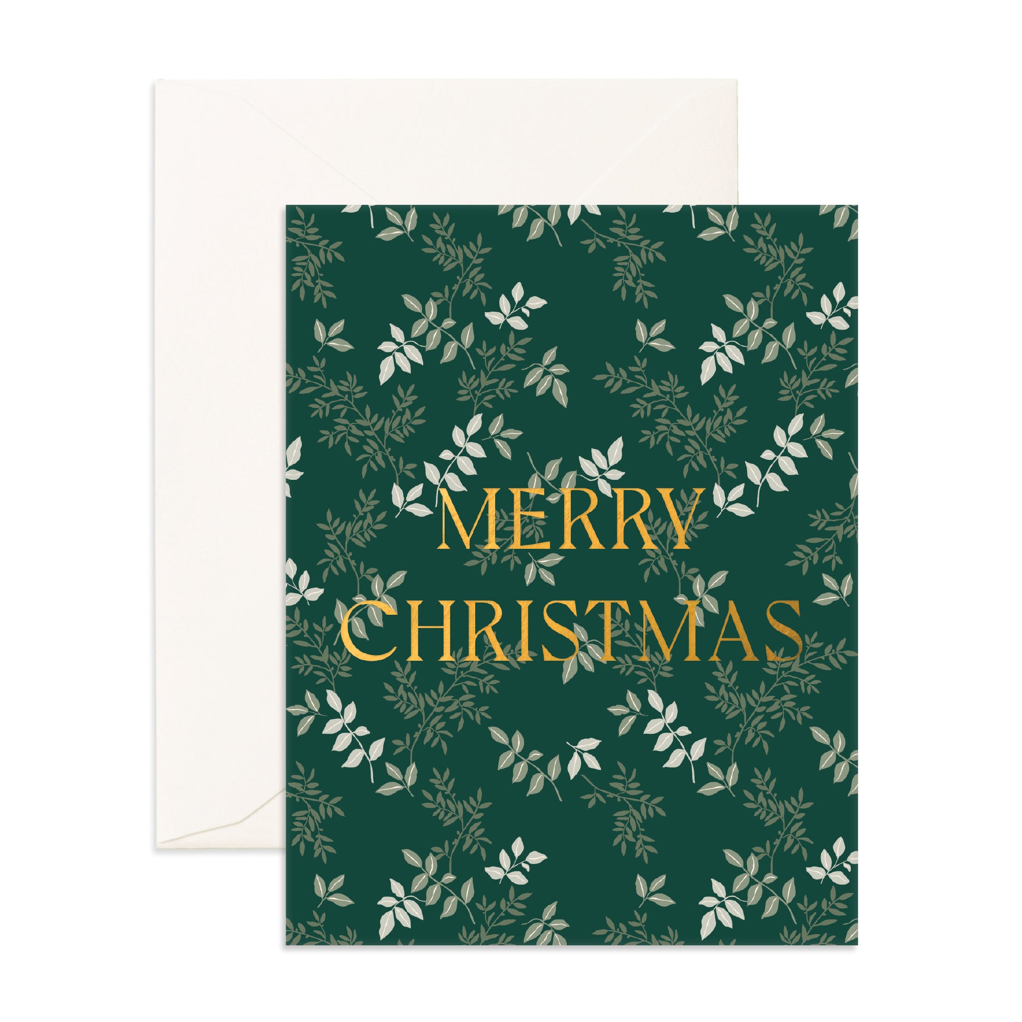 Christmas Olive Vines Greeting Card – Fox & Fallow
