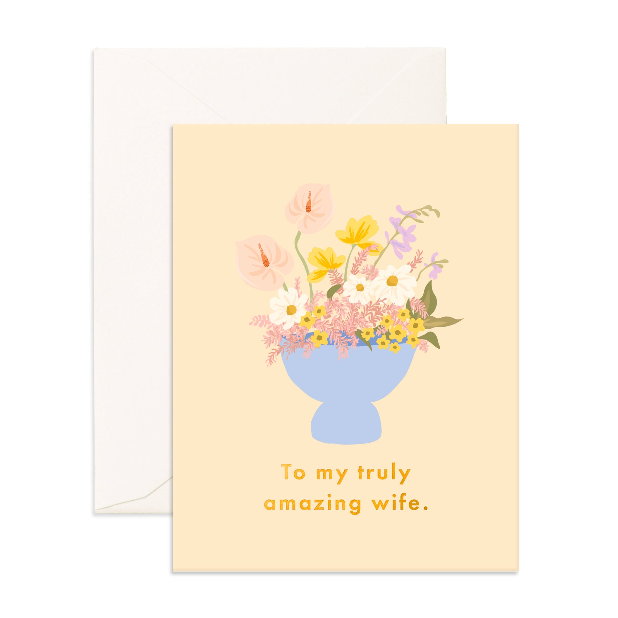 Truly Amazing Wife Greeting Card– Fox & Fallow