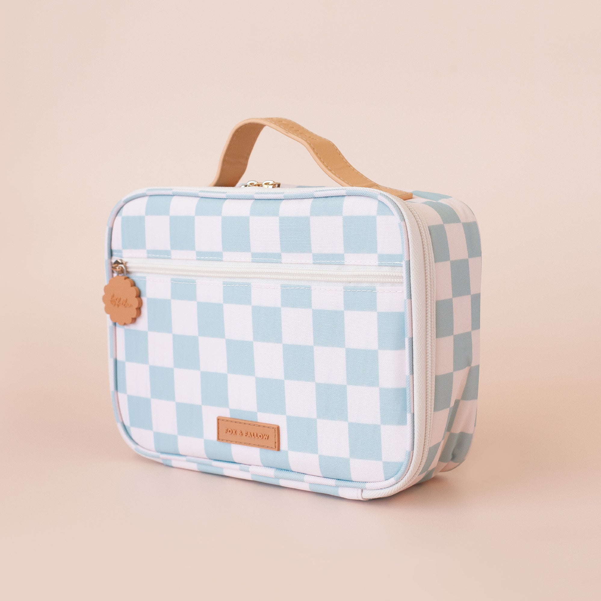 Sage Check Mini Lunch Bag– Fox & Fallow