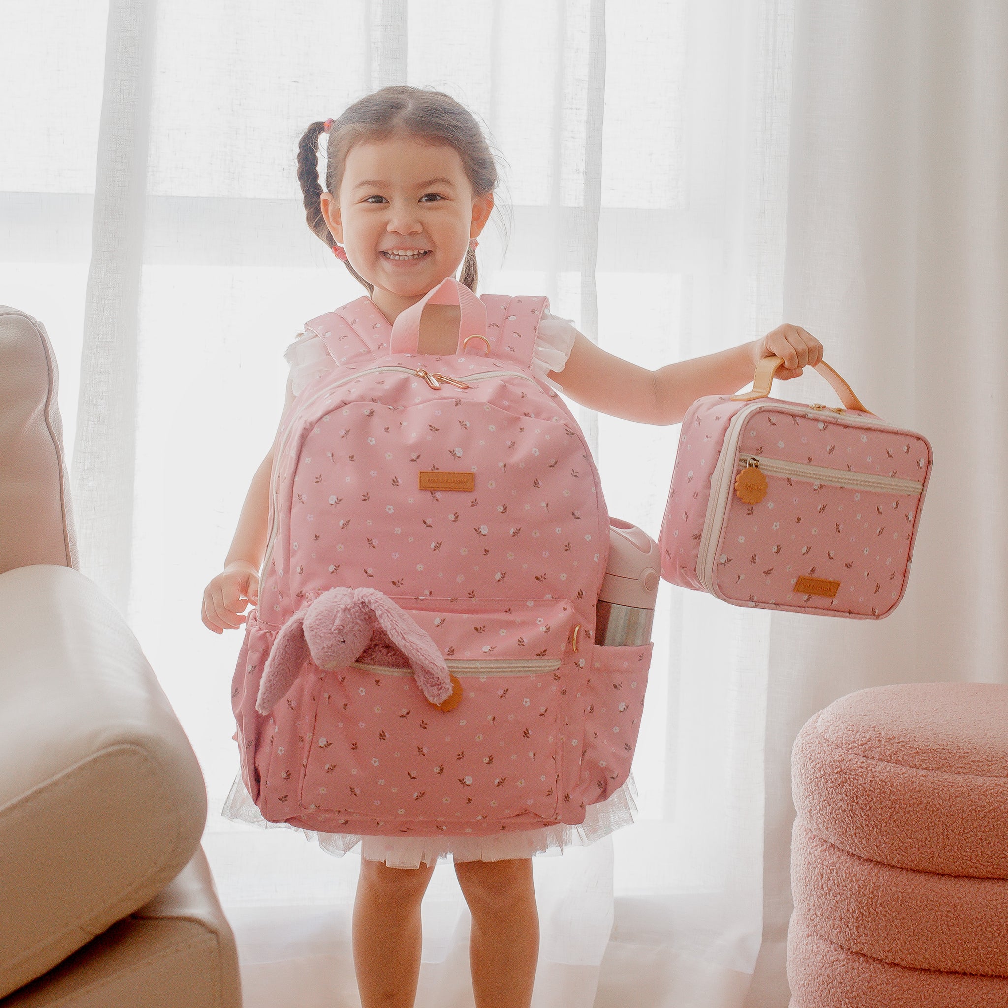 Dusty Roses Backpack - 20L - Toddler Backpack, Kindy Backpack, Pre ...
