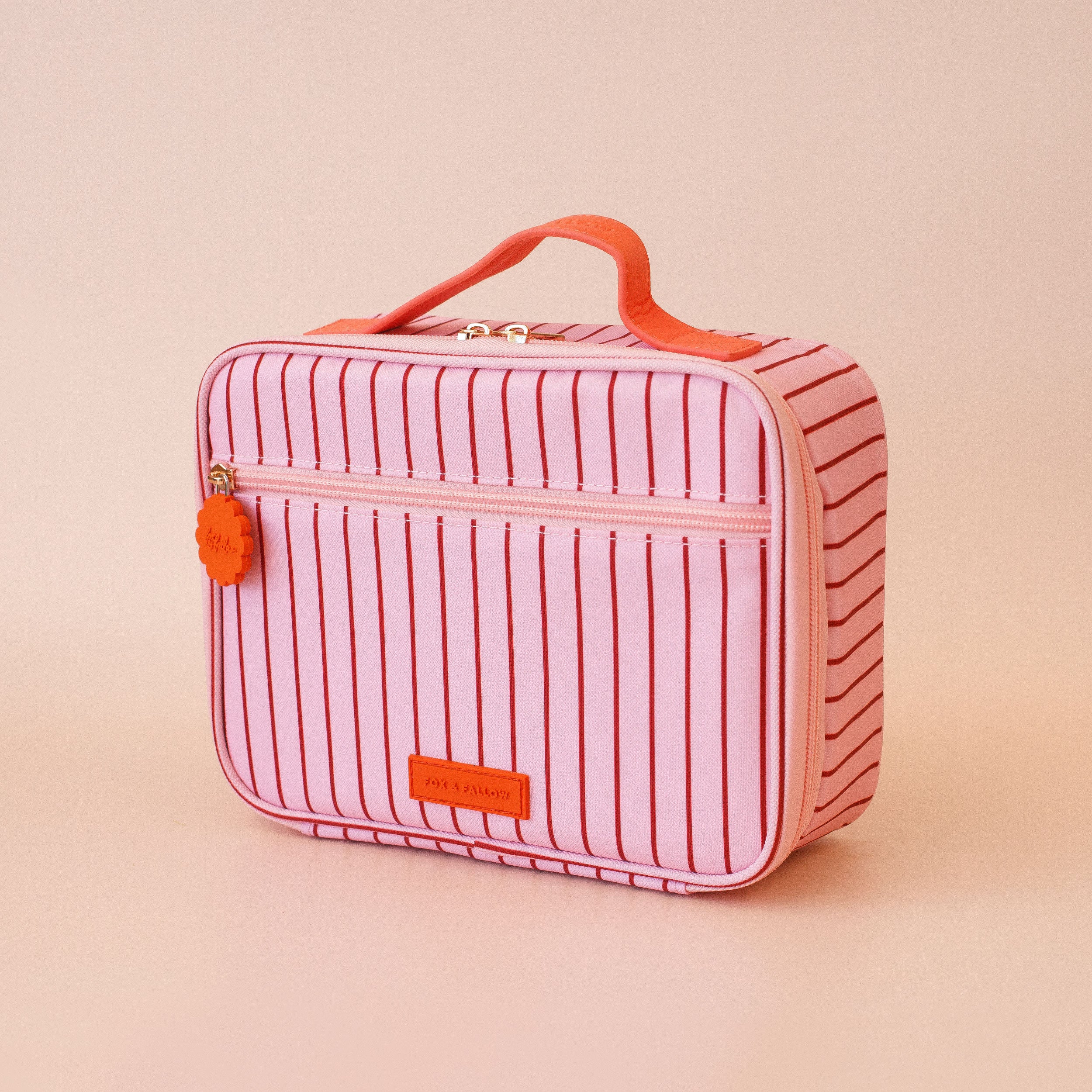 Strawberry Stripe Mini Lunch Bag – Fox & Fallow