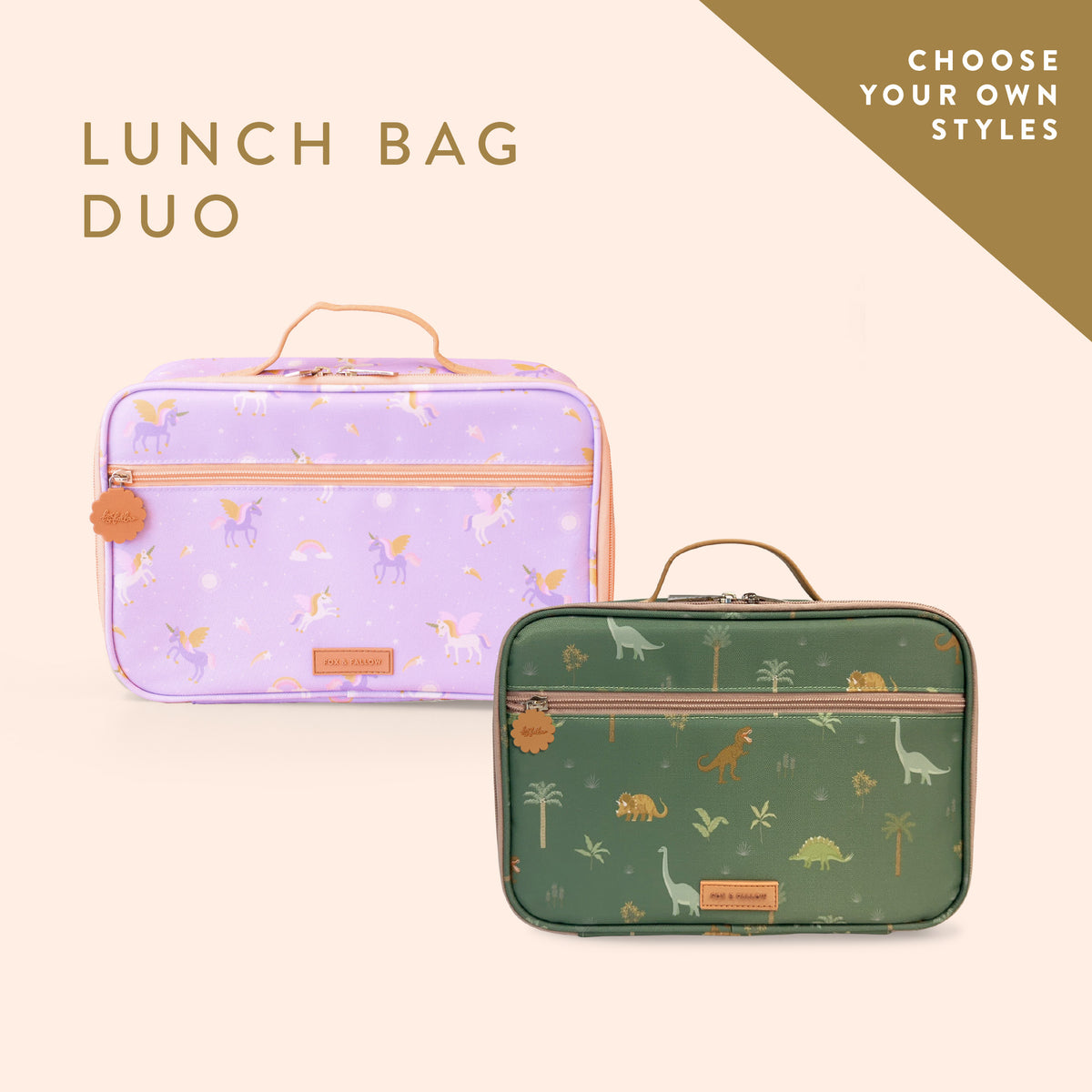 Lunch Bag Duo Bundle (Large)– Fox & Fallow
