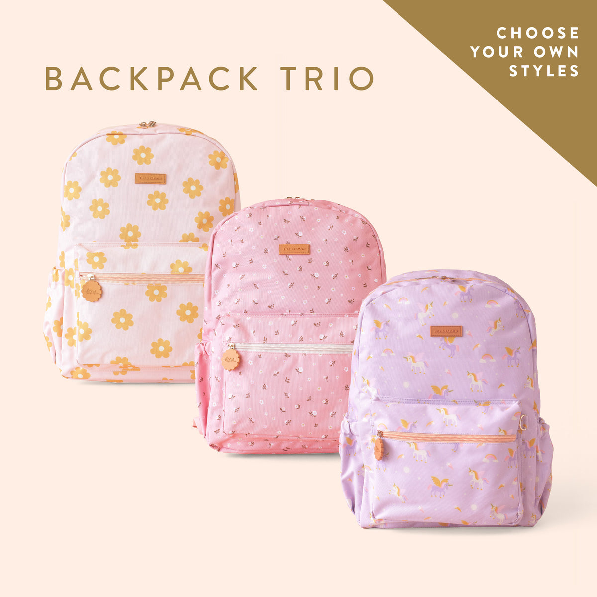 Backpack Trio Bundle– Fox & Fallow