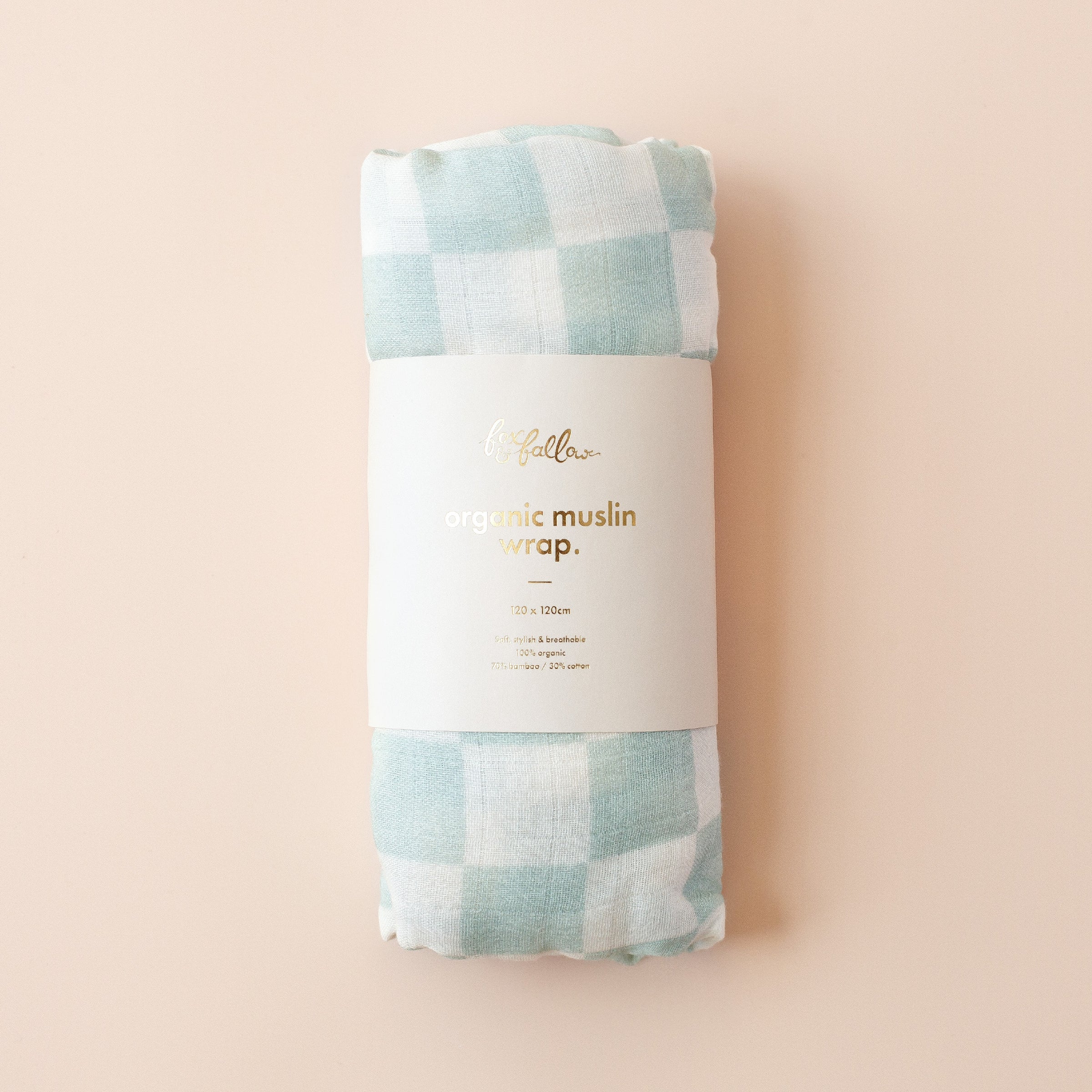 Organic Muslin Wraps / Swaddles– Fox & Fallow