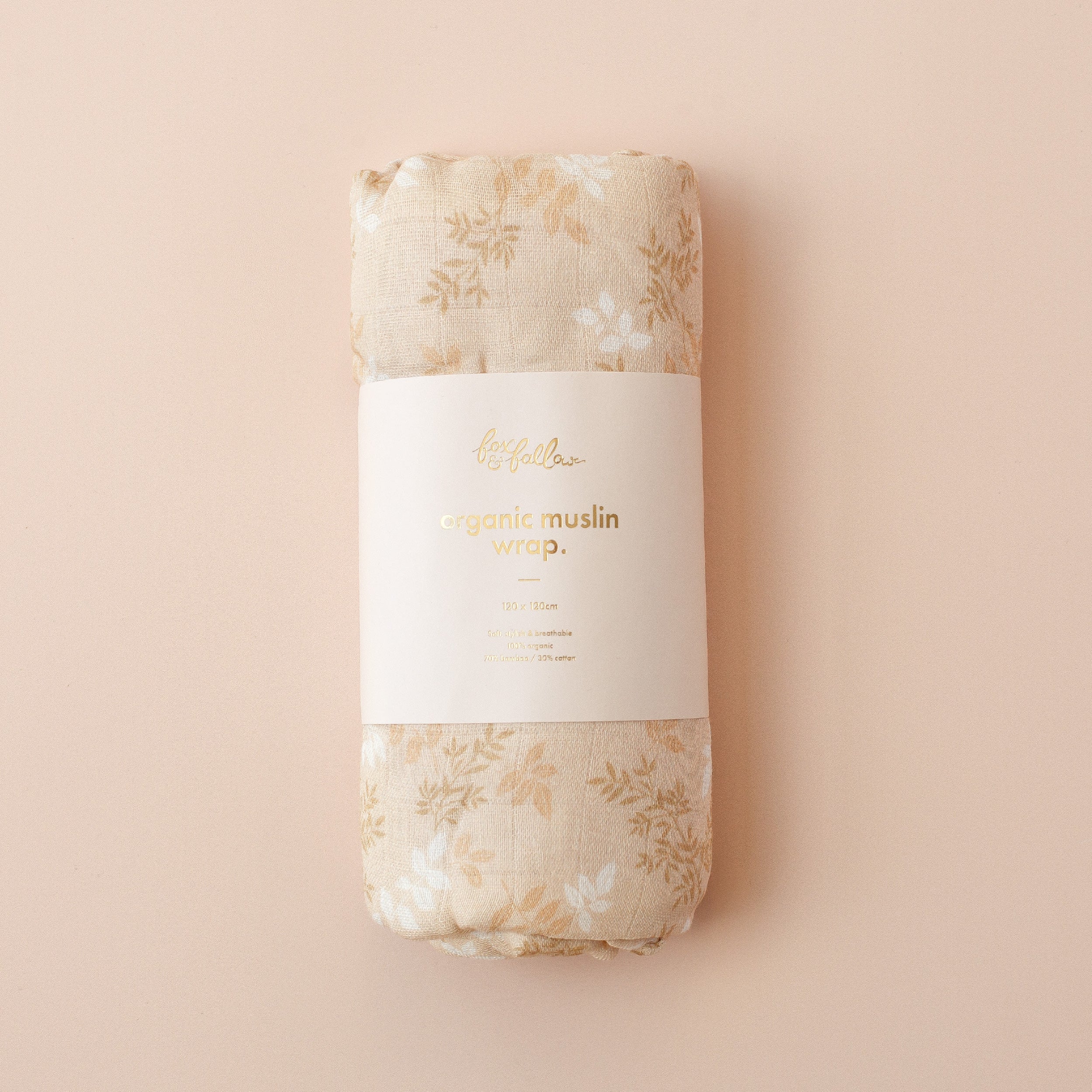 Cedarwood Organic Muslin Wrap Swaddle – Fox & Fallow