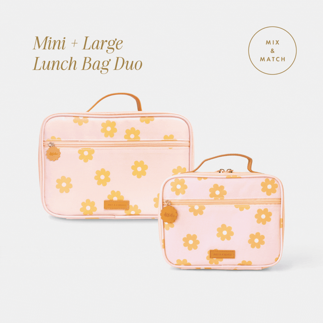 Mini + Large Lunch Bag Duo – Fox & Fallow