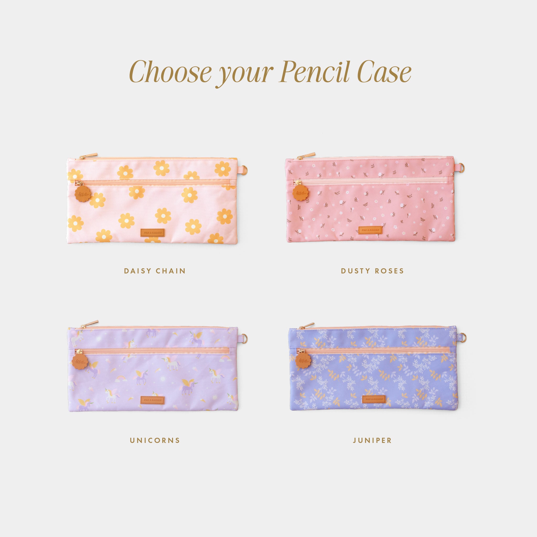 Pencil Case Duo Bundle– Fox & Fallow