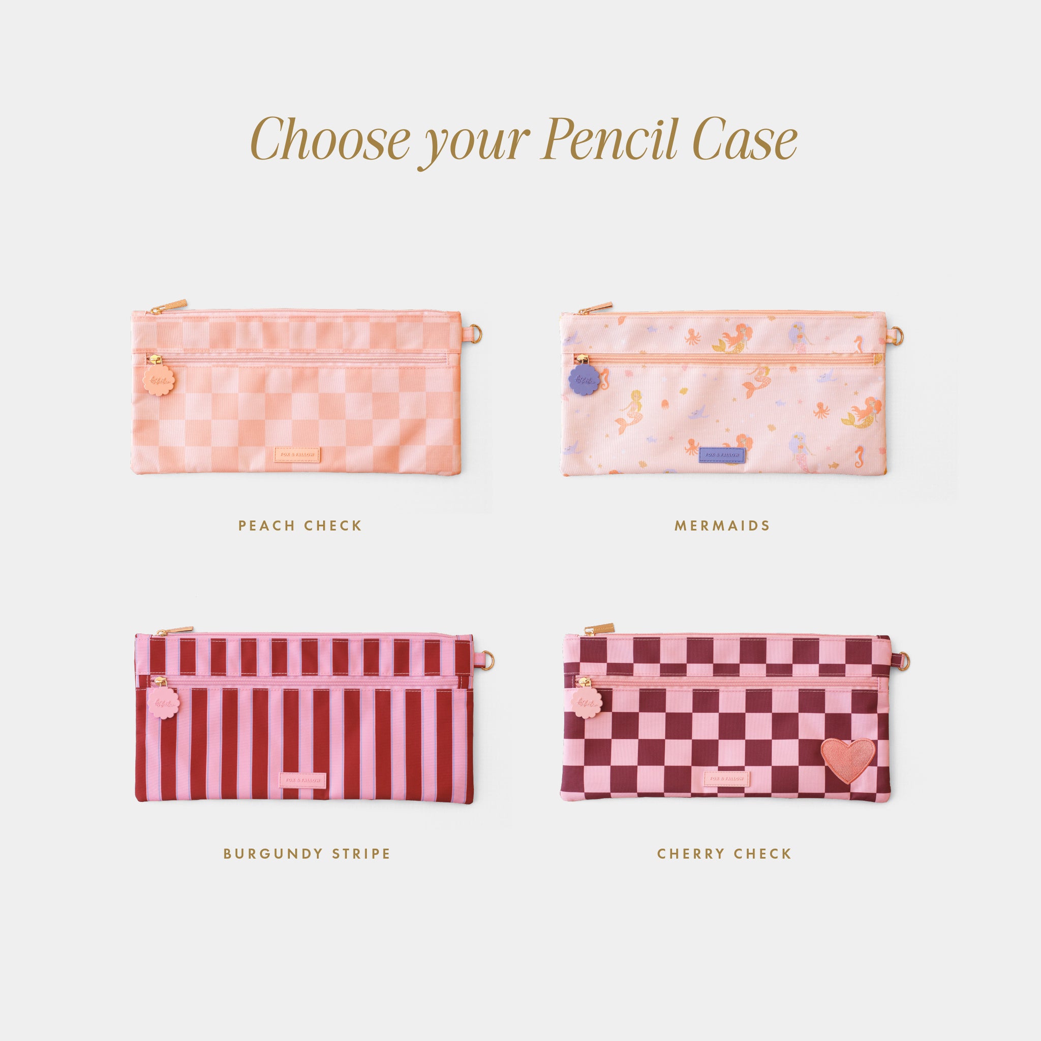 Pencil Case Duo Bundle– Fox & Fallow