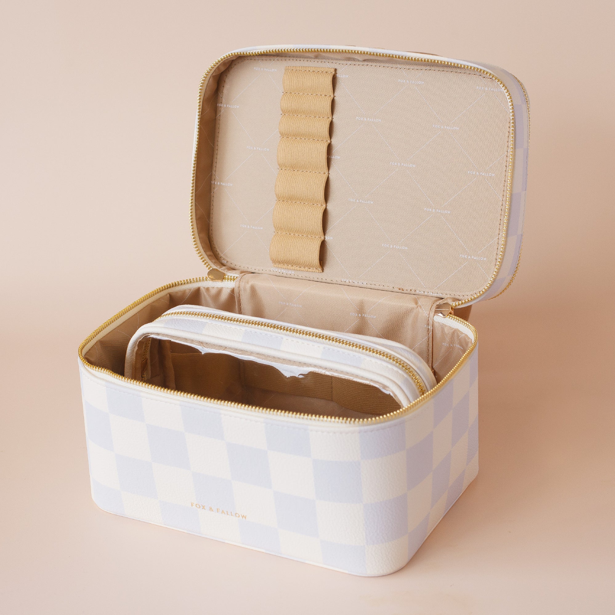 Powder Check Vanity Case - 'The Classic'– Fox & Fallow
