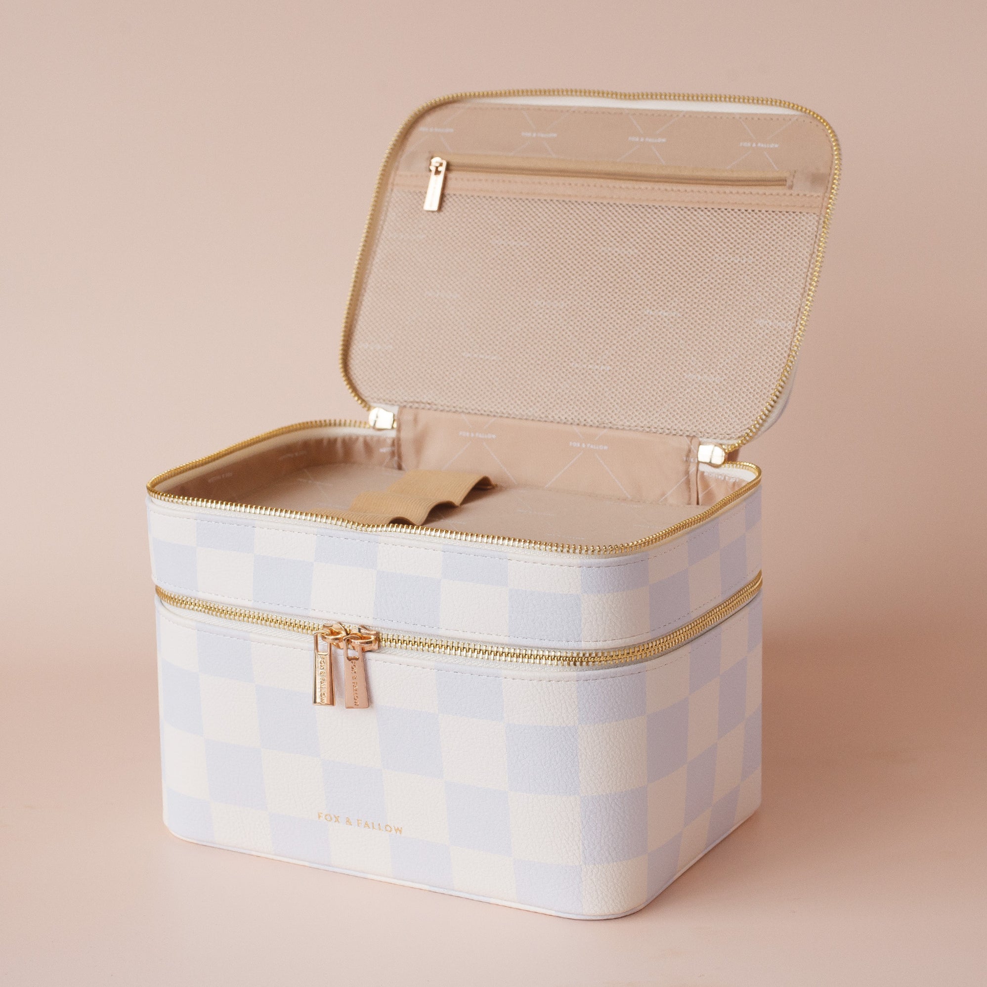 Powder Check Vanity Case - 'The Classic'– Fox & Fallow