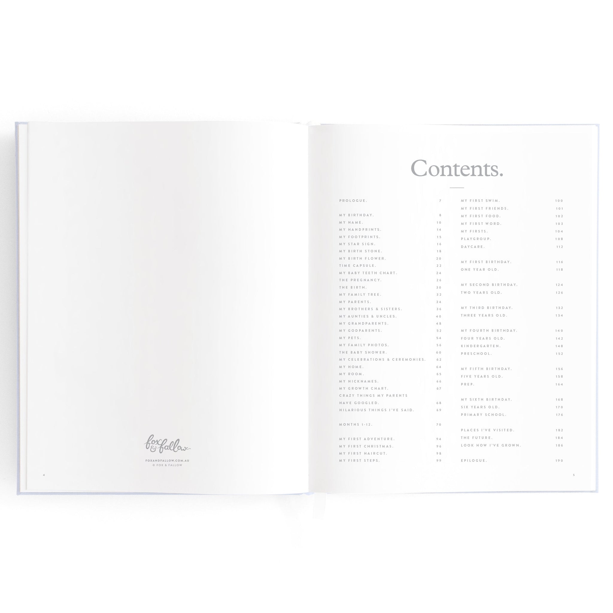 Baby Book Powder - Baby Journal Powder– Fox & Fallow