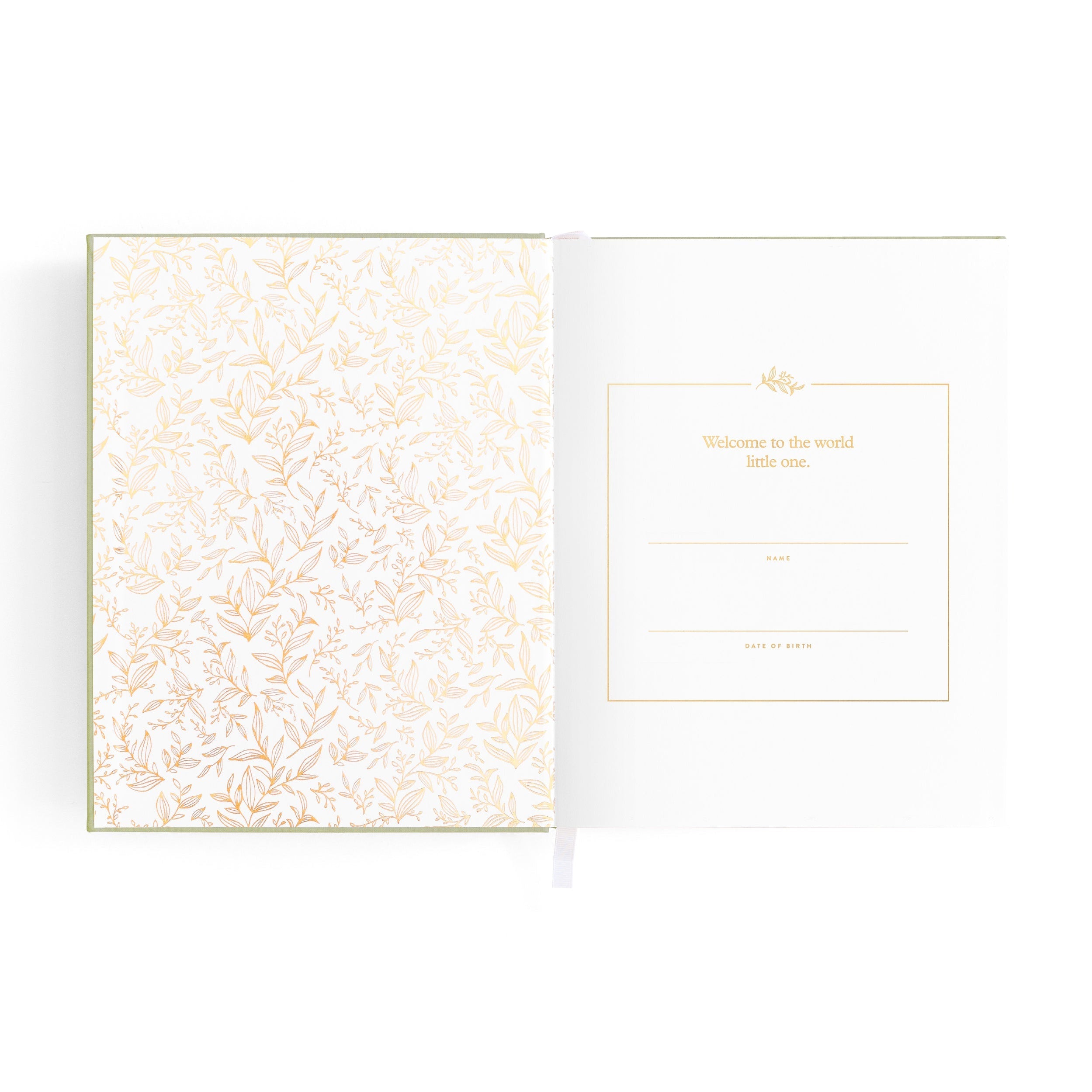 Mini Baby Book Sage– Fox & Fallow