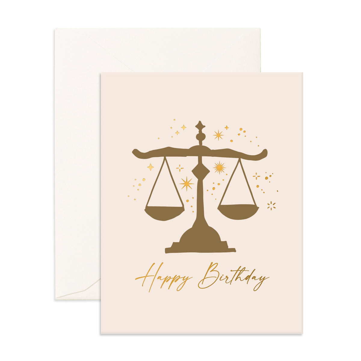 Libra Greeting Card– Fox & Fallow