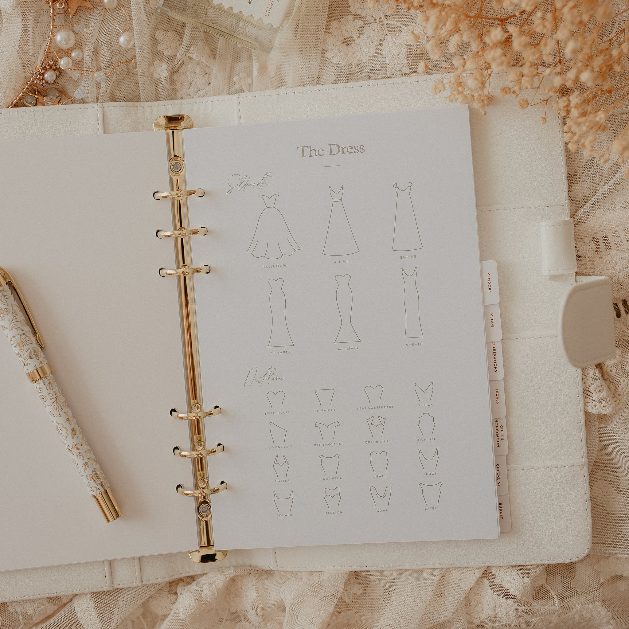 Wedding Planner Luxe Edition - Ivory - PRE-ORDER (ARRIVING LATE JAN ...