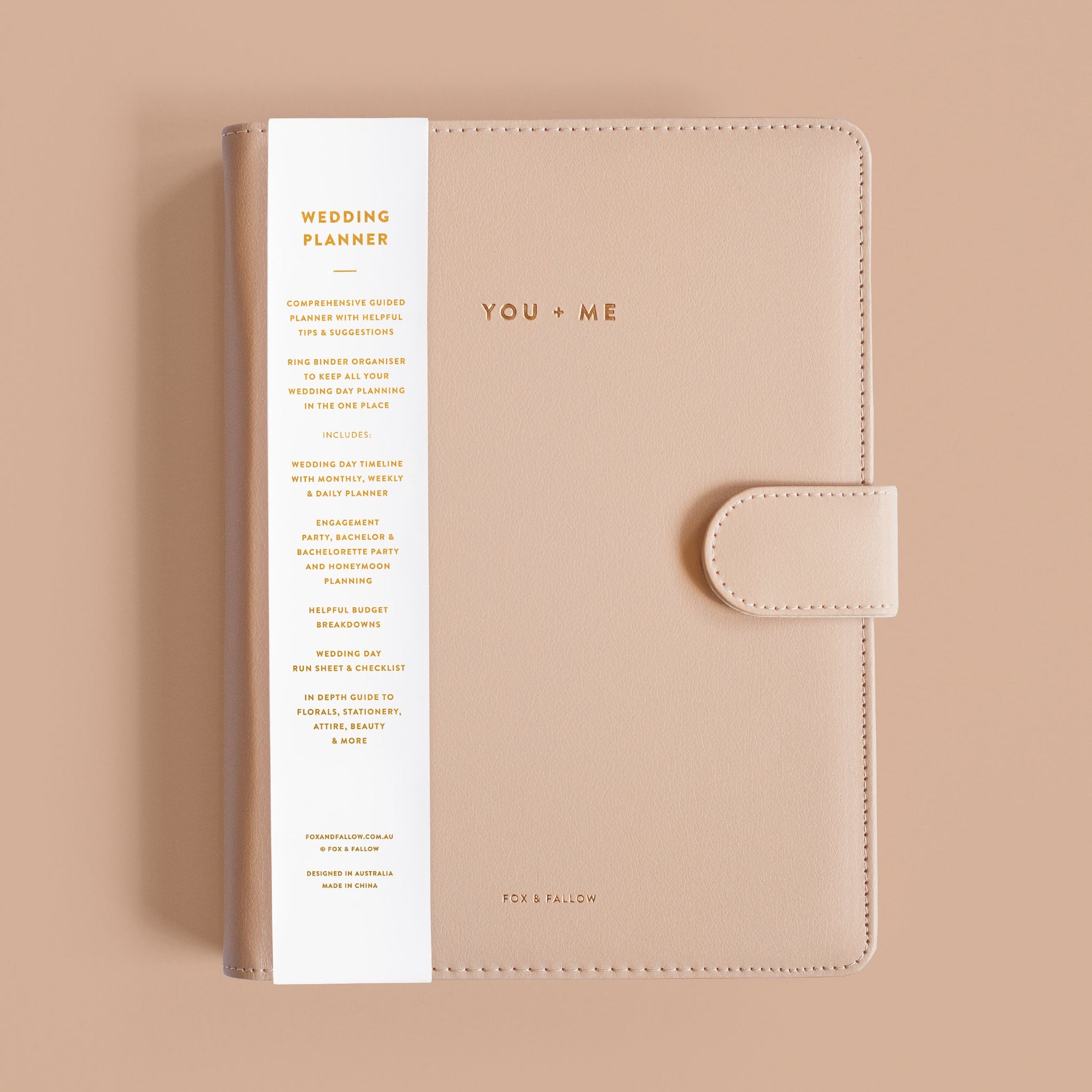 Wedding Planner Luxe Edition - Nude– Fox & Fallow