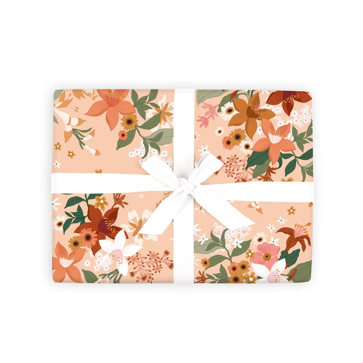 Bohemia Cream Gift Wrap Flat Sheet– Fox & Fallow